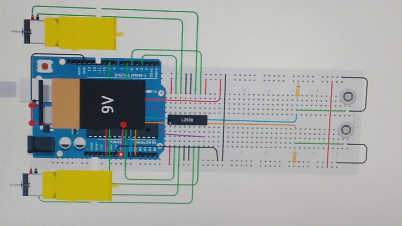 Seguidor de línea 2 - YouTube