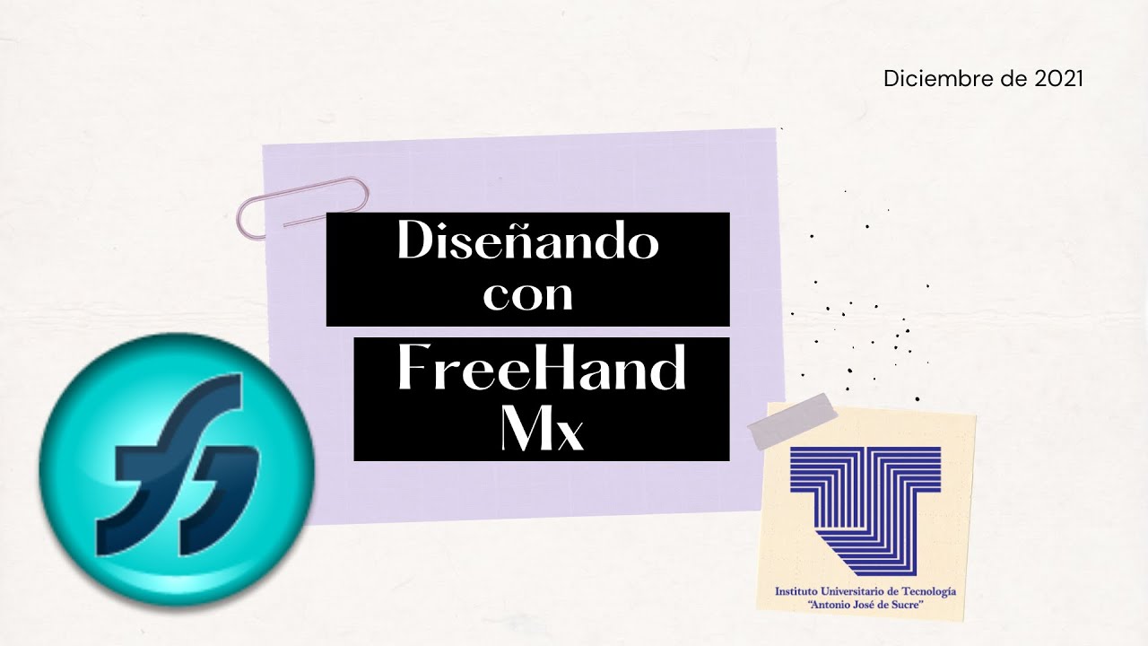 DISEÑANDO CON FREEHAND MX - YouTube