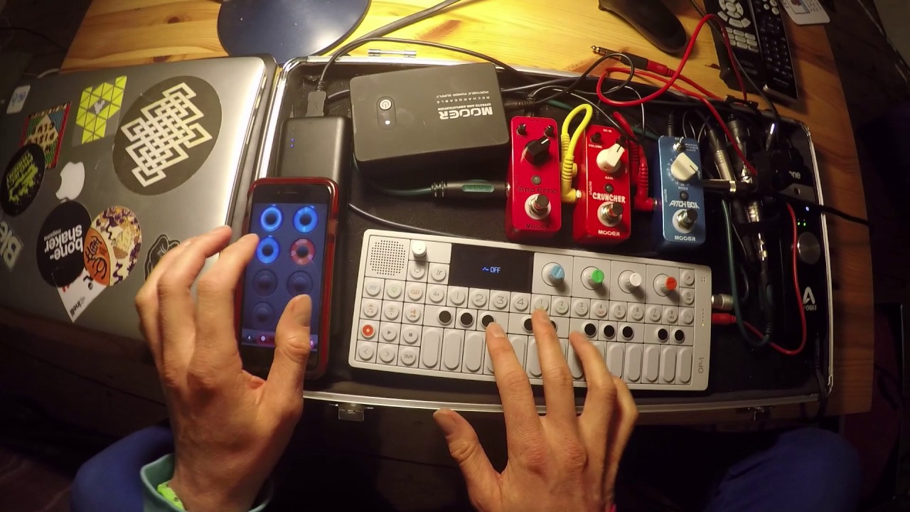 OP-1 Radio / Loopy Improvisation #5 - Strings and Twangs - YouTube