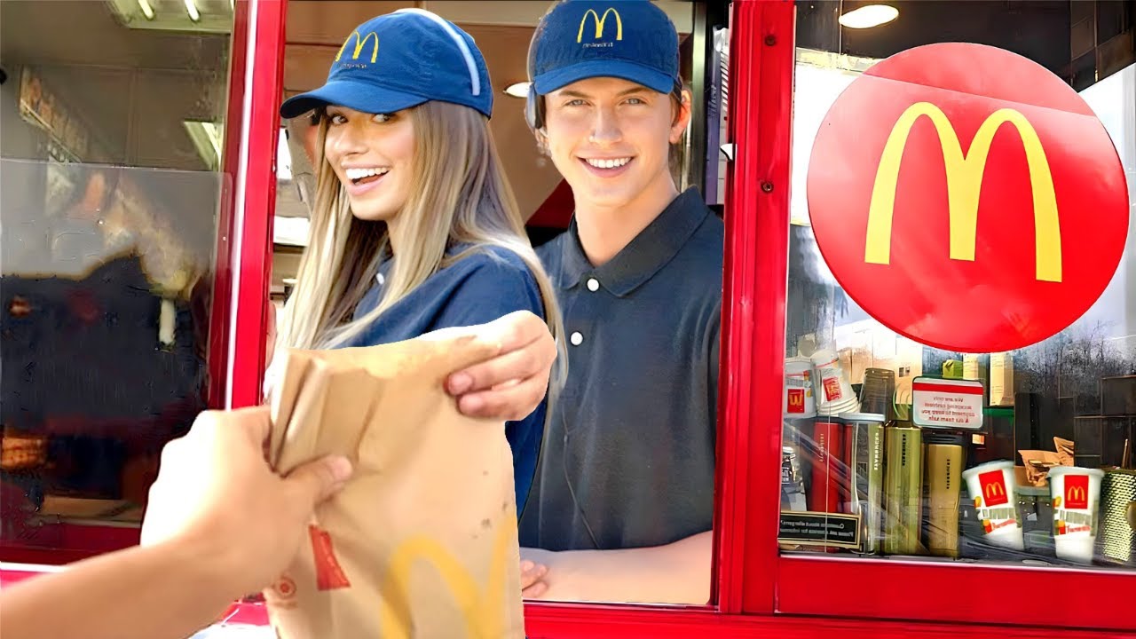 Pretending To Work At McDonalds Drive Thru (Fake Employee Prank) - YouTube