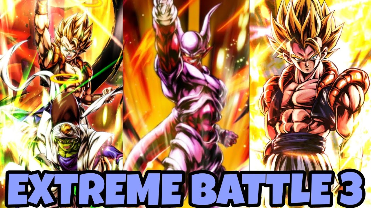 EXTREME BATTLE - SAGAS FROM THE MOVIES Extreme Battle 3 | Dragon Ball ...