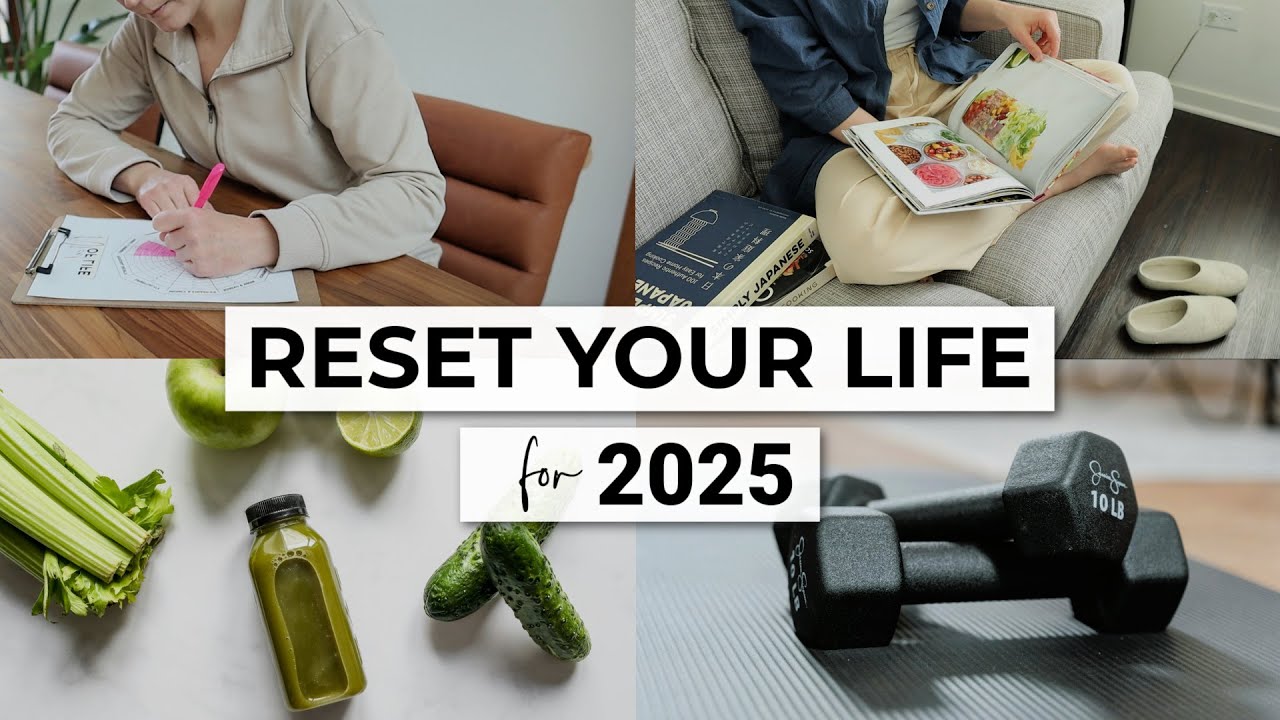 How to Organize and Reset Your Life for 2025 (IN ONE WEEK) - YouTube