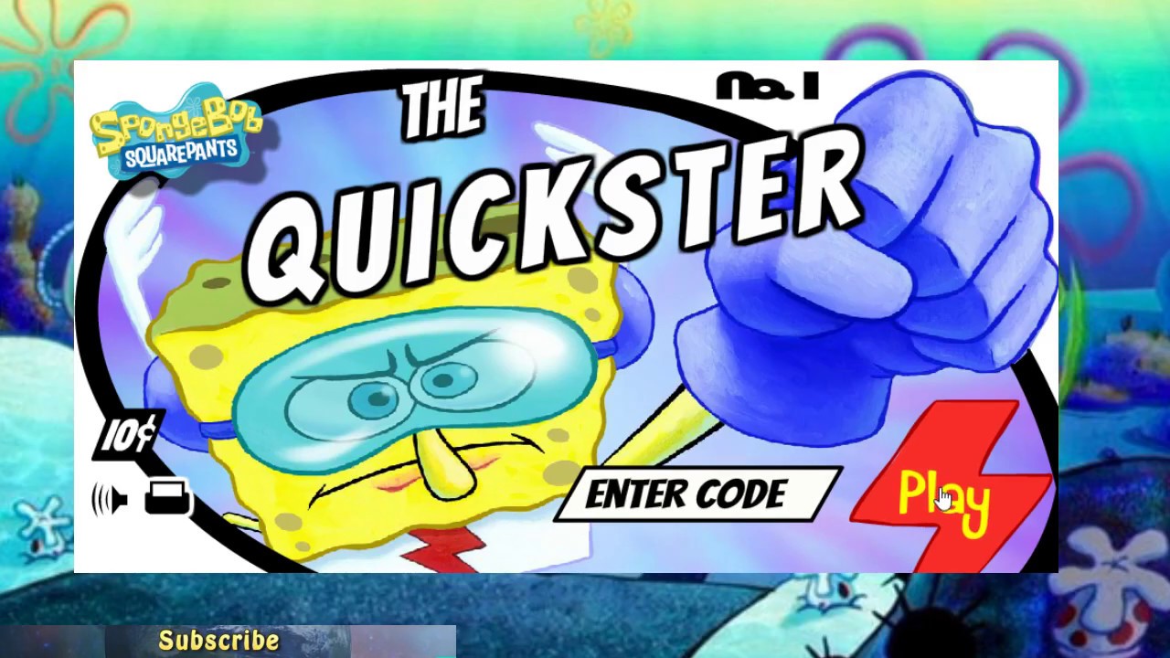 SpongeBob: The Quickster (Obscure Nickelodeon Game) - YouTube