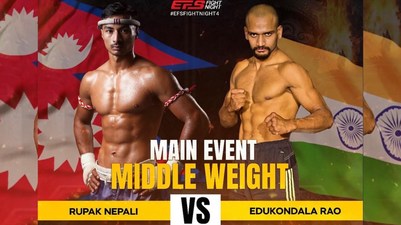 Rupak Nepali🇳🇵vs Edukondal Rao 🇮🇳 || WBC Muaythai Fight - YouTube