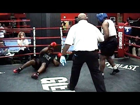 brutal heavyweight boxing @ Gleason's Gym : Jeremiah Gurley / Abraham ...