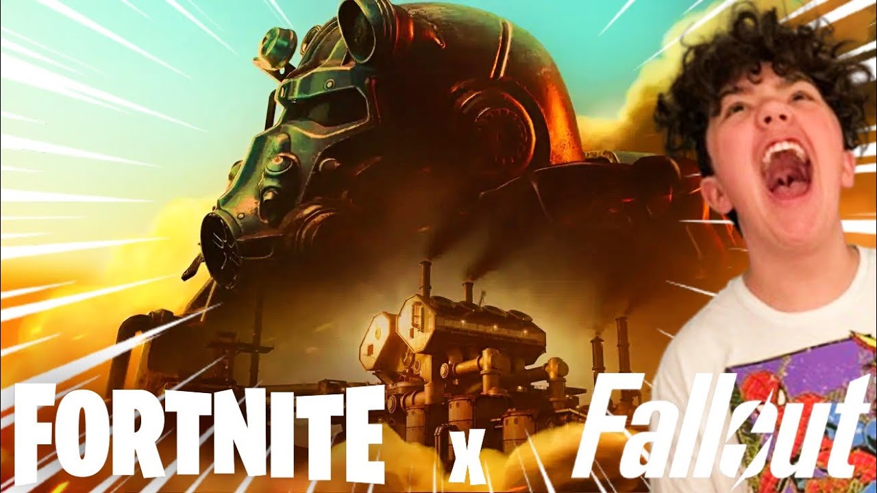 🍩LIVE FORTNITE FALLOUT COLLAB TEASER + SQUADS AND OTHER GAME MODES WITH ...