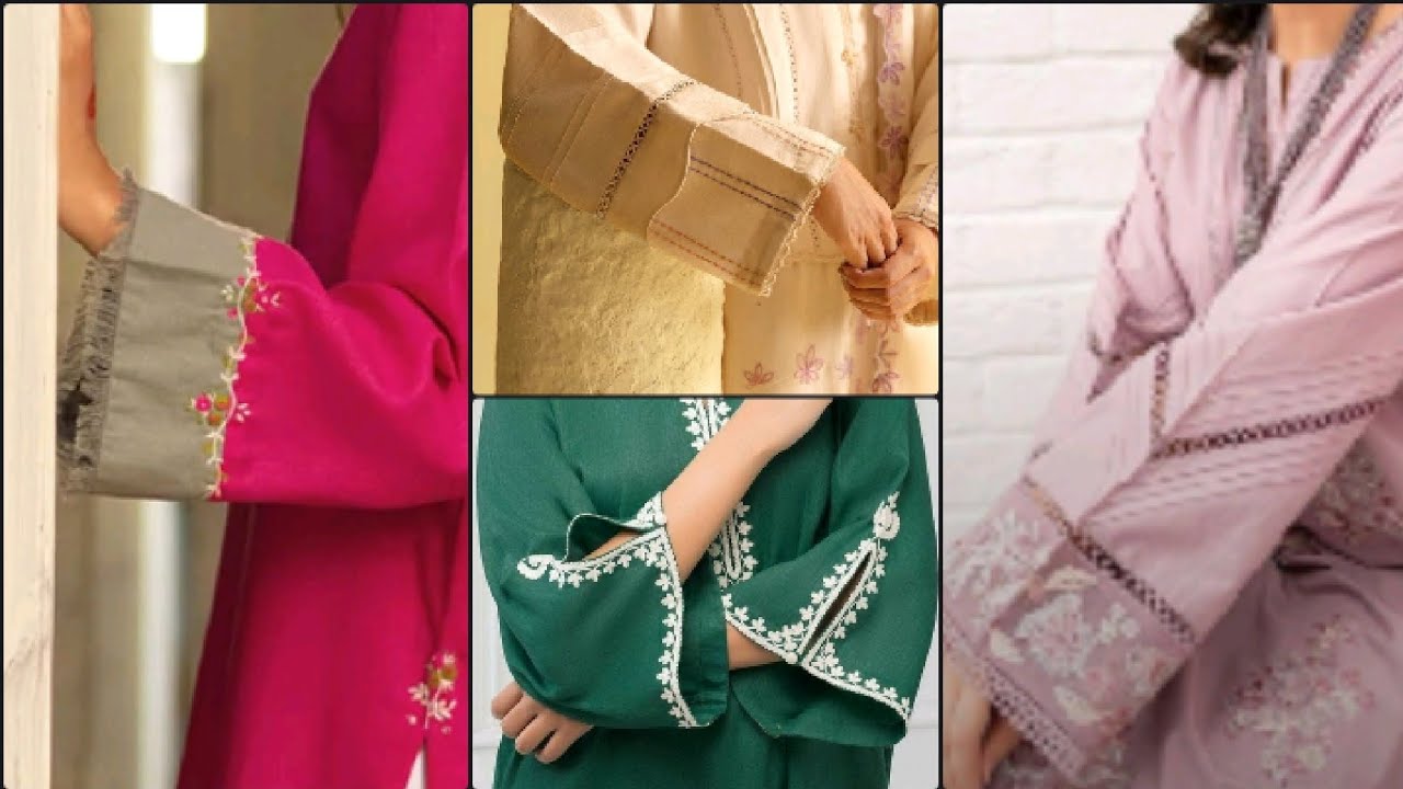 Latest Sleeves Design For Girls | Summer and winter sleeves dresses ...