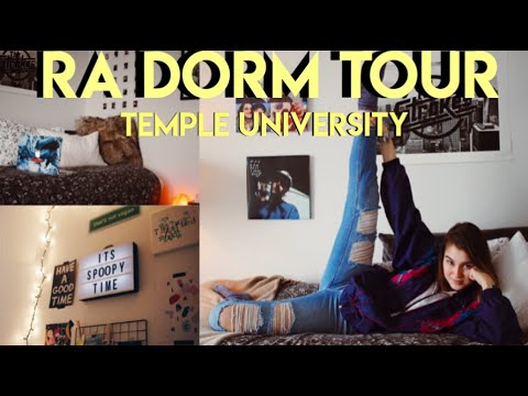 RA Dorm Room Tour | TEMPLE UNIVERSITY - YouTube