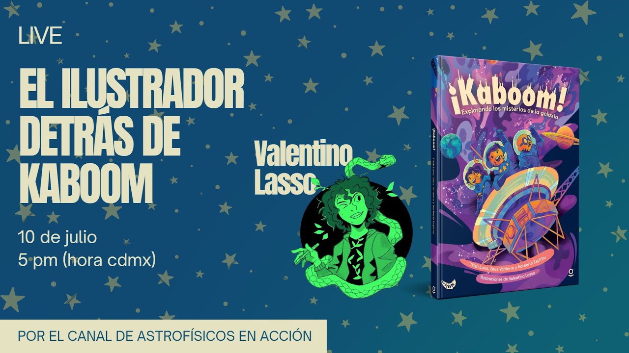 Charla con Valentino Lasso, ilustrador de nuestro libro - YouTube