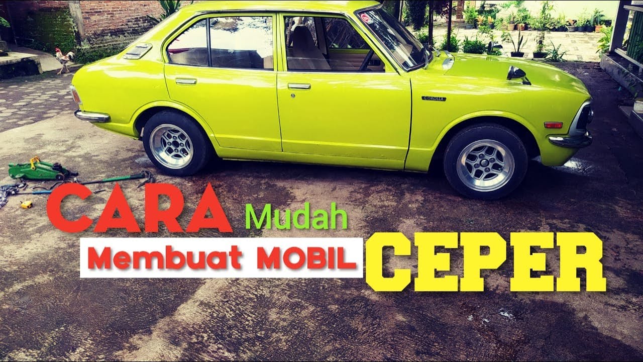 Cara Mudah Ceper Mobil // part#1 (belakang) - YouTube