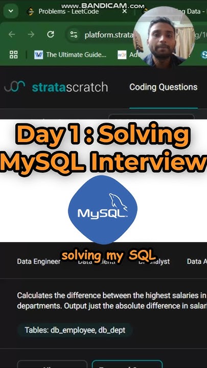 Day 1: Solving MySQL Interview Questions | Joins, CTE, and CASE Statements | #mysql #coding ...