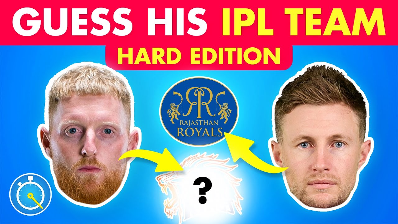 Guess The IPL Team By Player : HARD EDITION | IPL Quiz | IPL 2023 - YouTube