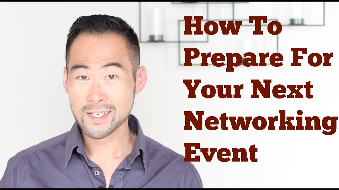 7 Tips To Prepare For Networking Events - YouTube