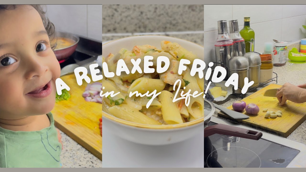A Relaxed Friday or A Madipidicha Friday! 😃 • Shrimp Pasta Recipe ...