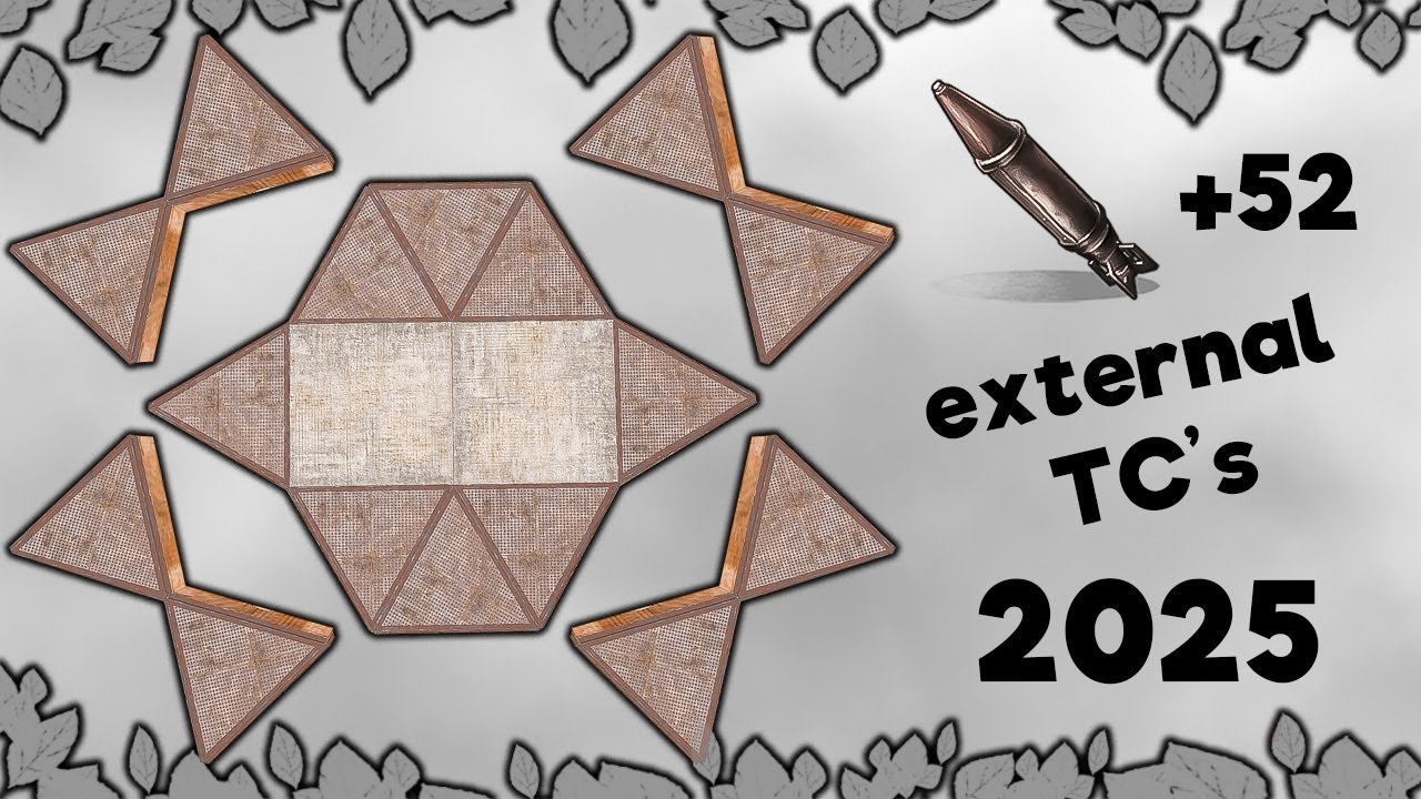 Rust - "Perfect Base 2025" 2x1 | Rust Base Design | +52 rockets - YouTube