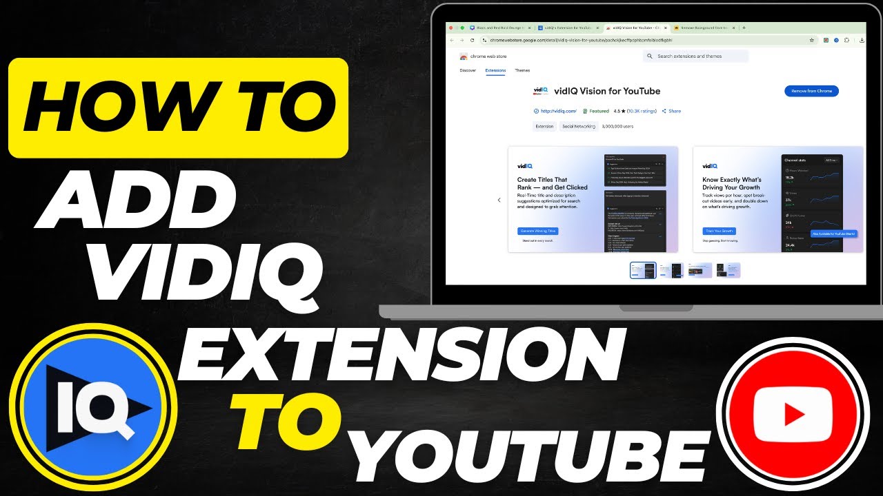 How To Install VidIQ Extension for YouTube | Boost Views Fast 2025 ...