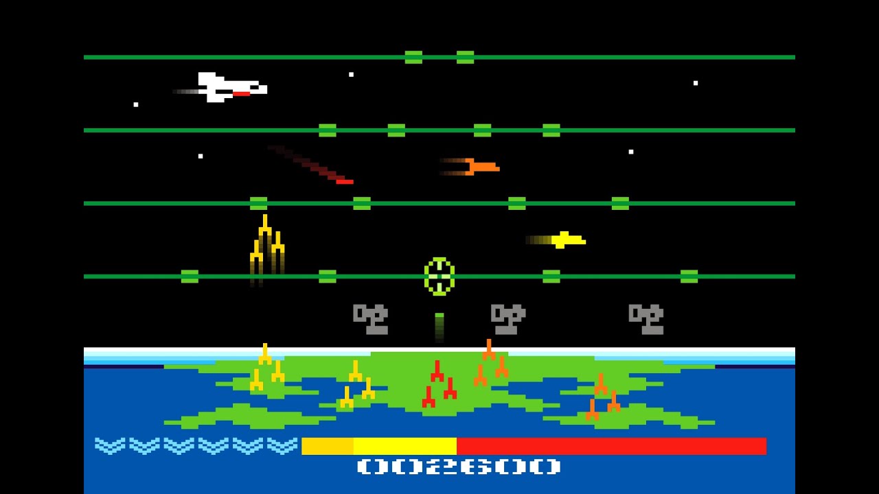 ORBITAL WAR [ ATARI 2600 VCS ] L. Camara [ 2022 ] Homebrew - YouTube
