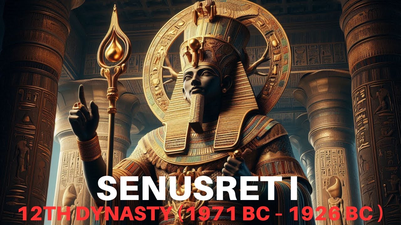 Legendary Pharaohs || Senusret I, 12th Dynasty (1971 BC – 1926 BC ). # ...