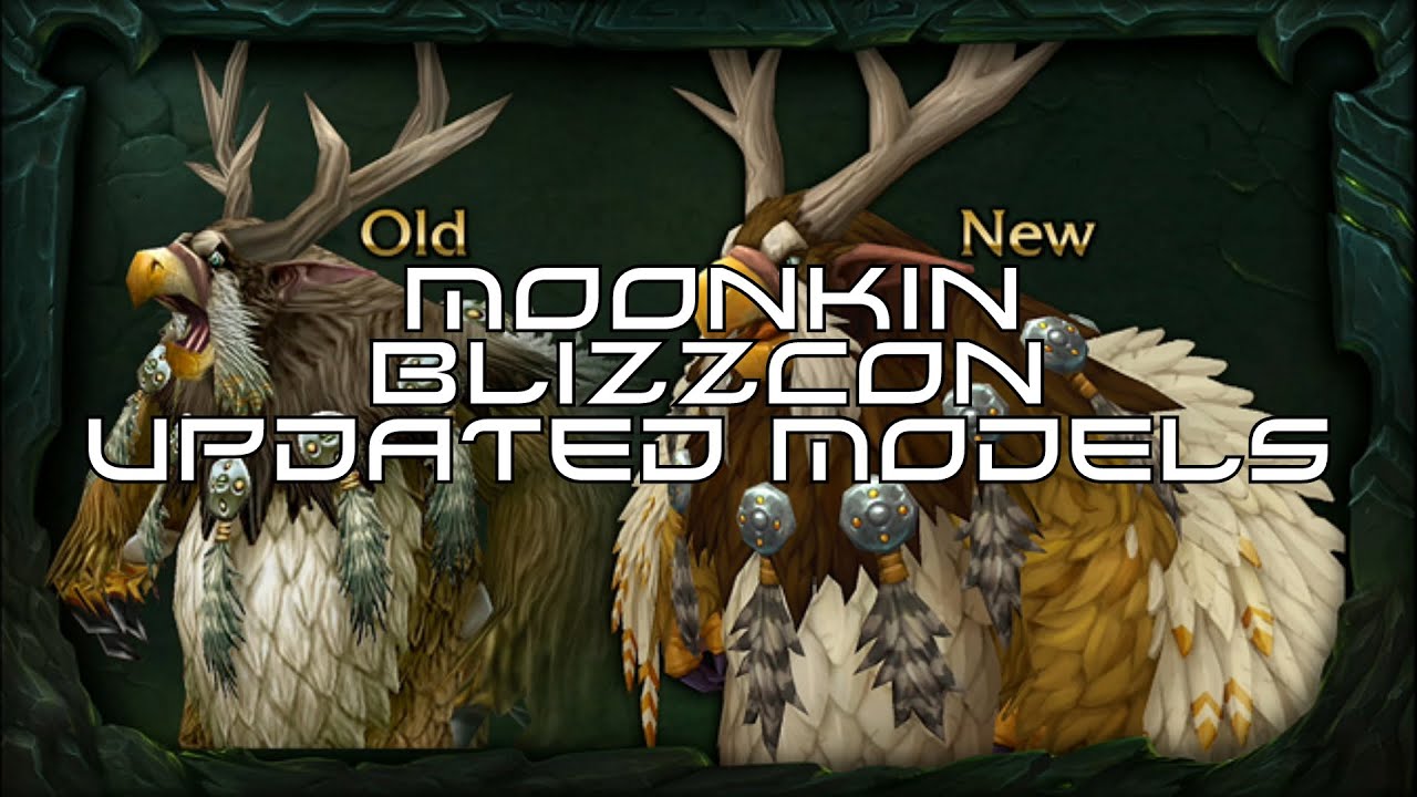 New Moonkin & Aquatic forms! BlizzCon 2015 WoW Legion Coverage - YouTube