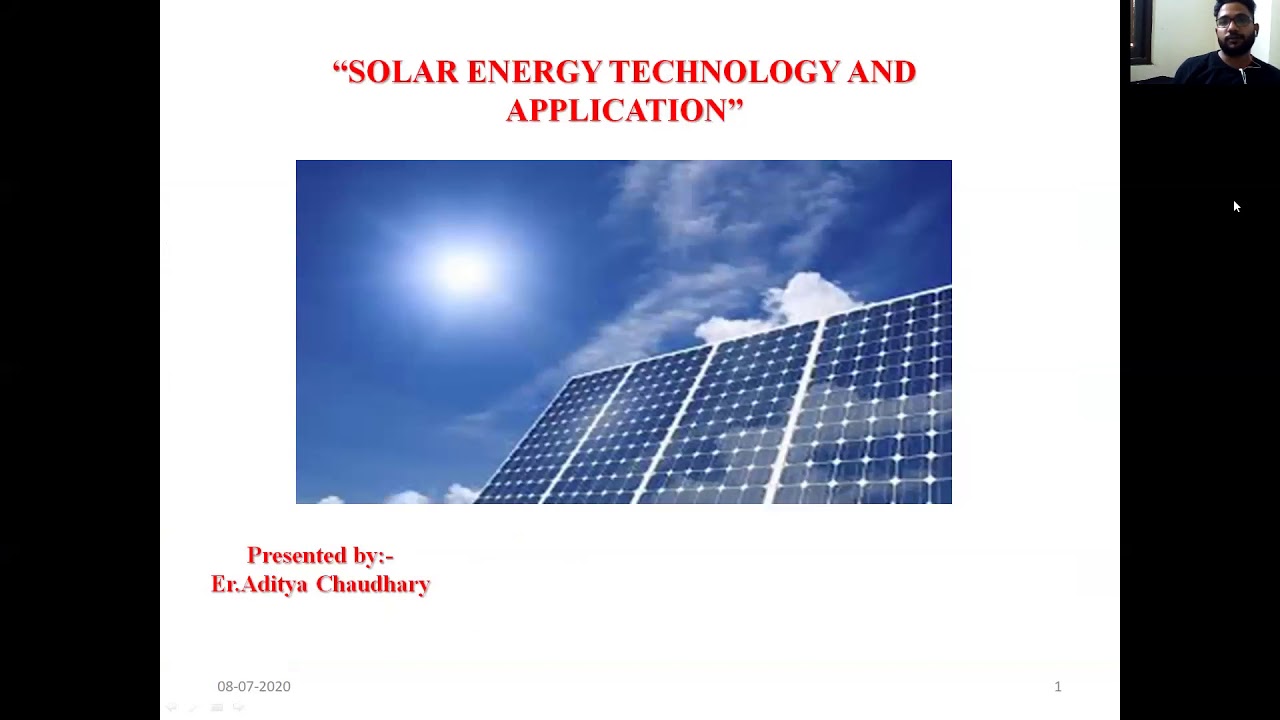 Basic of solar Energy - YouTube