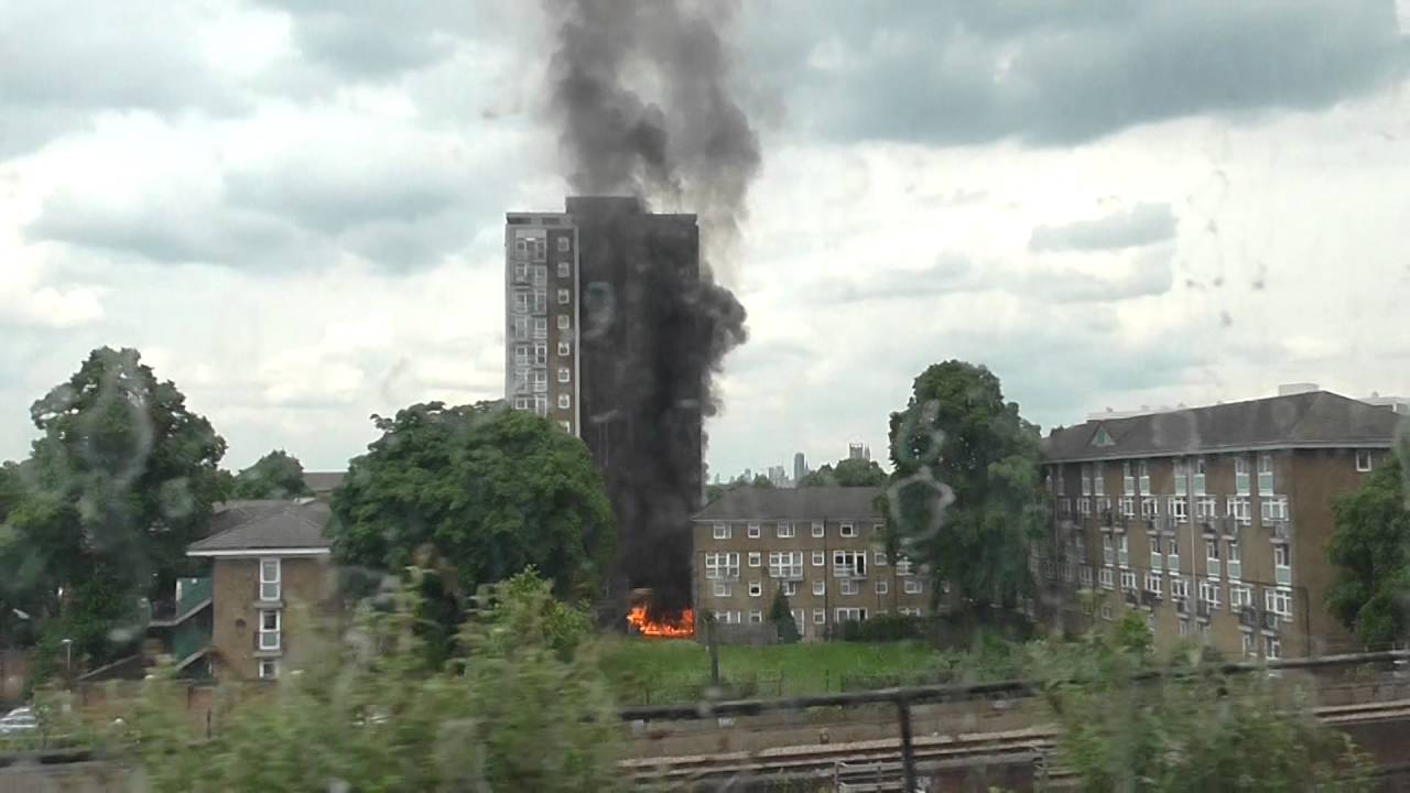 Block Of Flats Evacuated As Fire Breaks Out In Brixton London - 11/06 ...