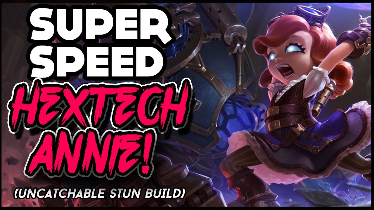 THE UNCATCHABLE STUN BUILD | SUPER SPEED ANNIE VS ZED - League of ...