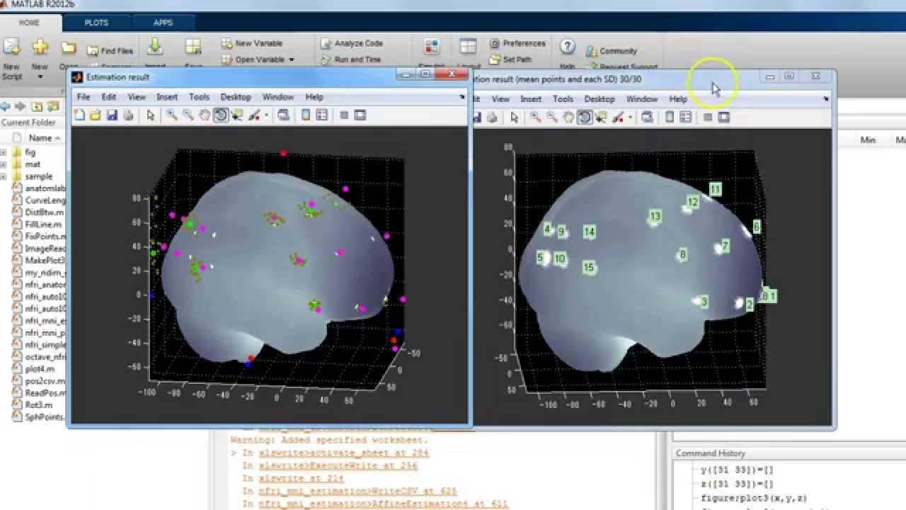 NIRS: project digitizer data on brain using NFRI tool - YouTube