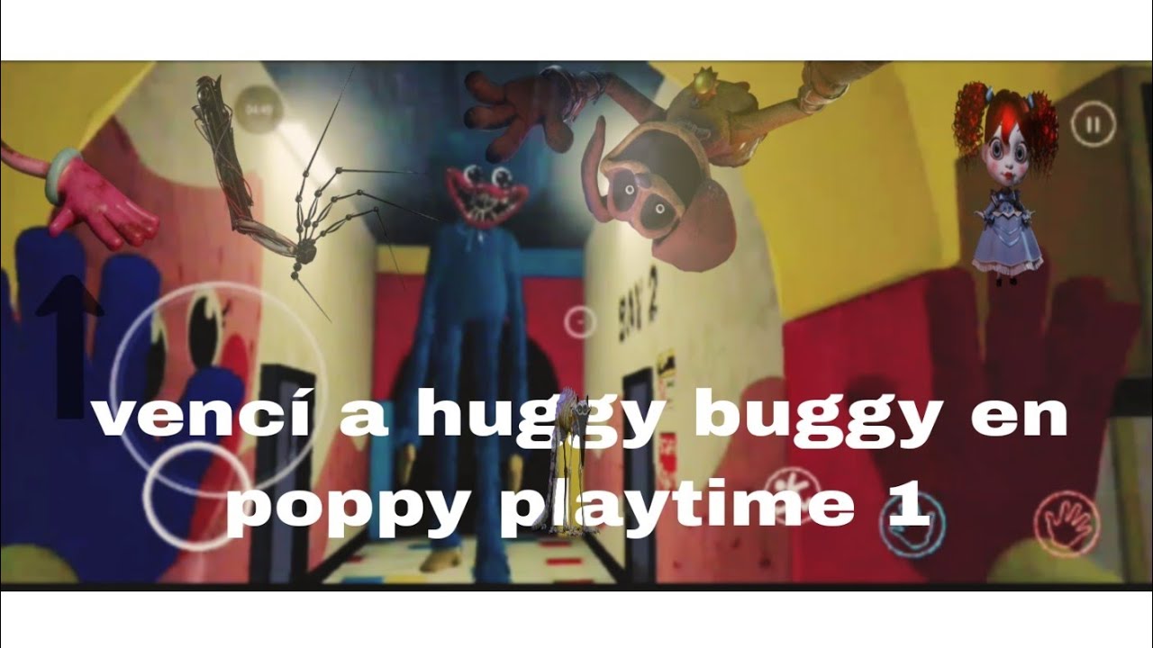 vencí a huggy buggy en puppy playtime 1 - YouTube