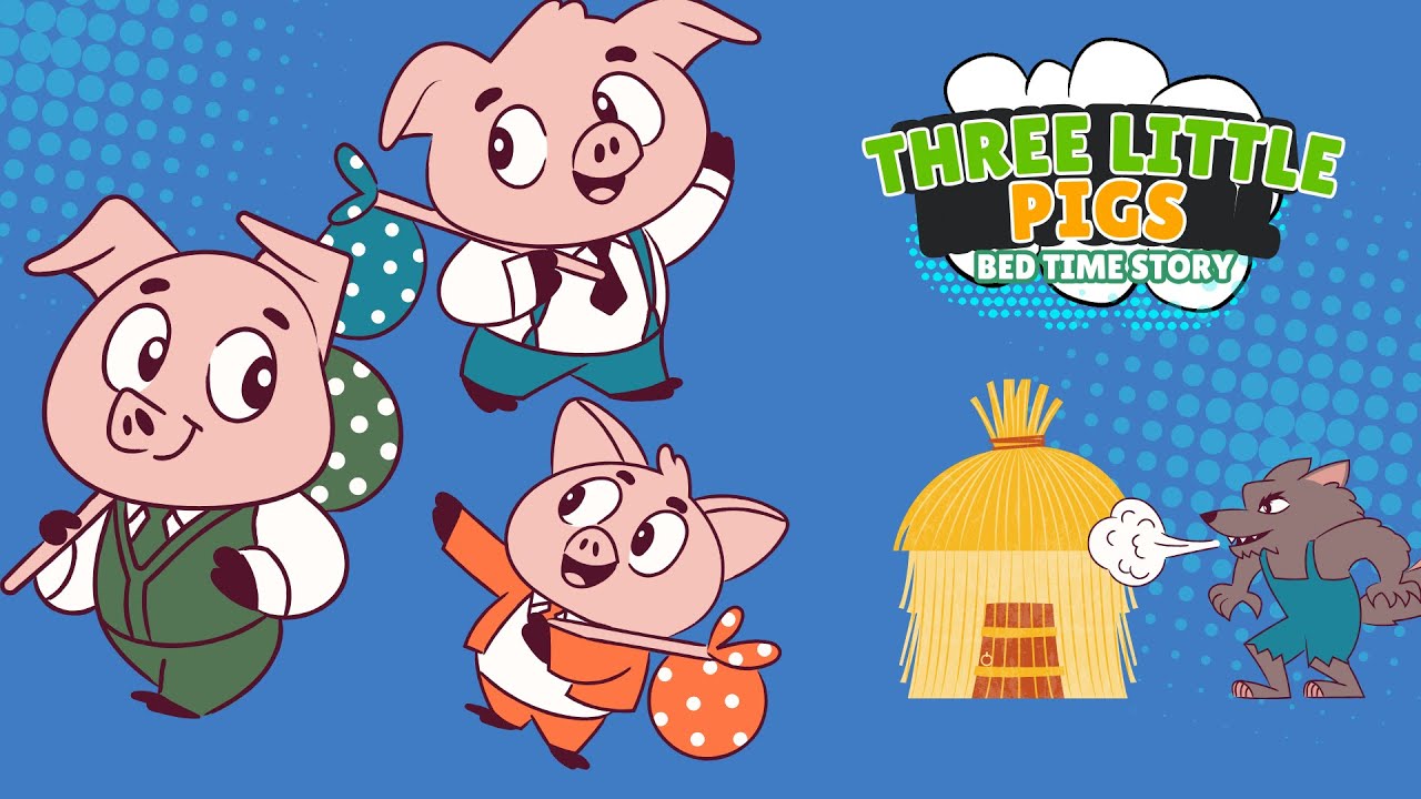 The Three Little Pigs: A Fun Tale of Teamwork and Cleverness | Sleeping ...