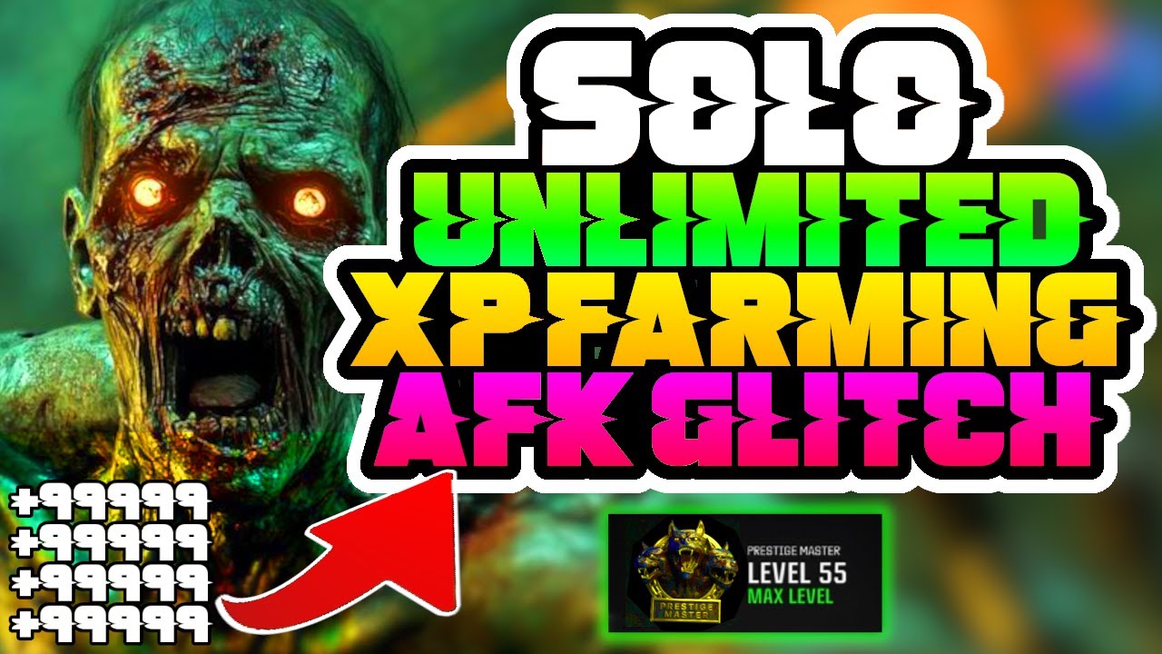 BO6 Zombie Glitches SOLO UNLIMITED XP FARMING AFK GLITCH (NO KICK TIMER ...