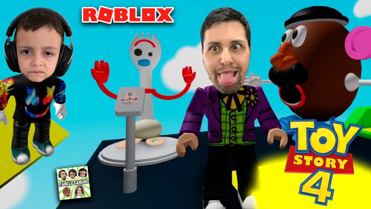 ESCAPE DO TOY STORY 4 (Roblox Toy Story 4 Obby) Family Gaming - YouTube