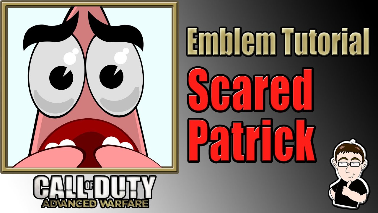 Advanced Warfare: Scared Patrick Emblem Tutorial! (Call of Duty) - YouTube