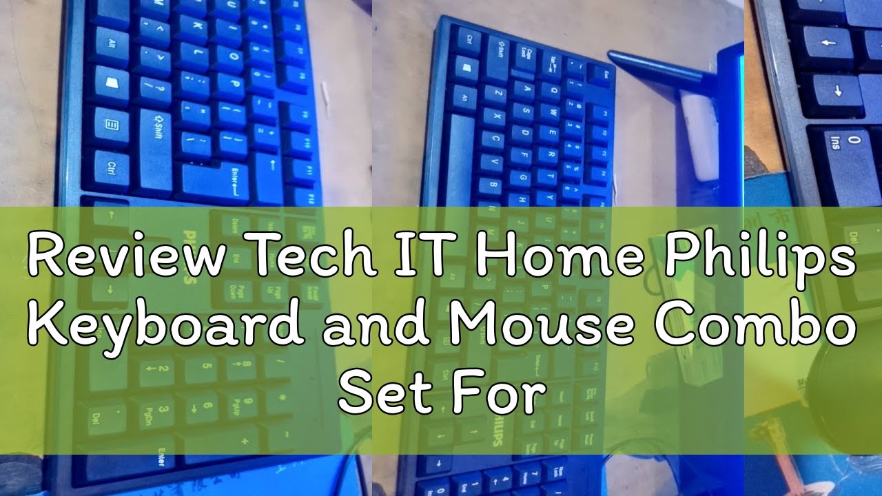 Review Tech IT Home Philips Keyboard and Mouse Combo Set For PC ...