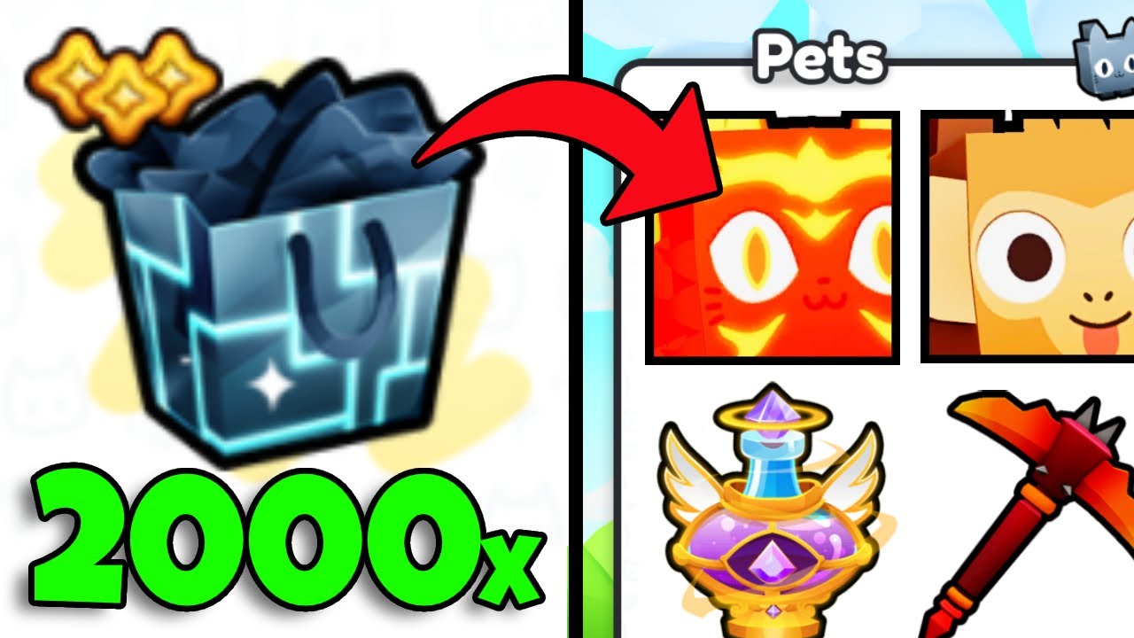 Opening x2000 Tech Gift Bags for PROFIT?! (Pets Go) - YouTube