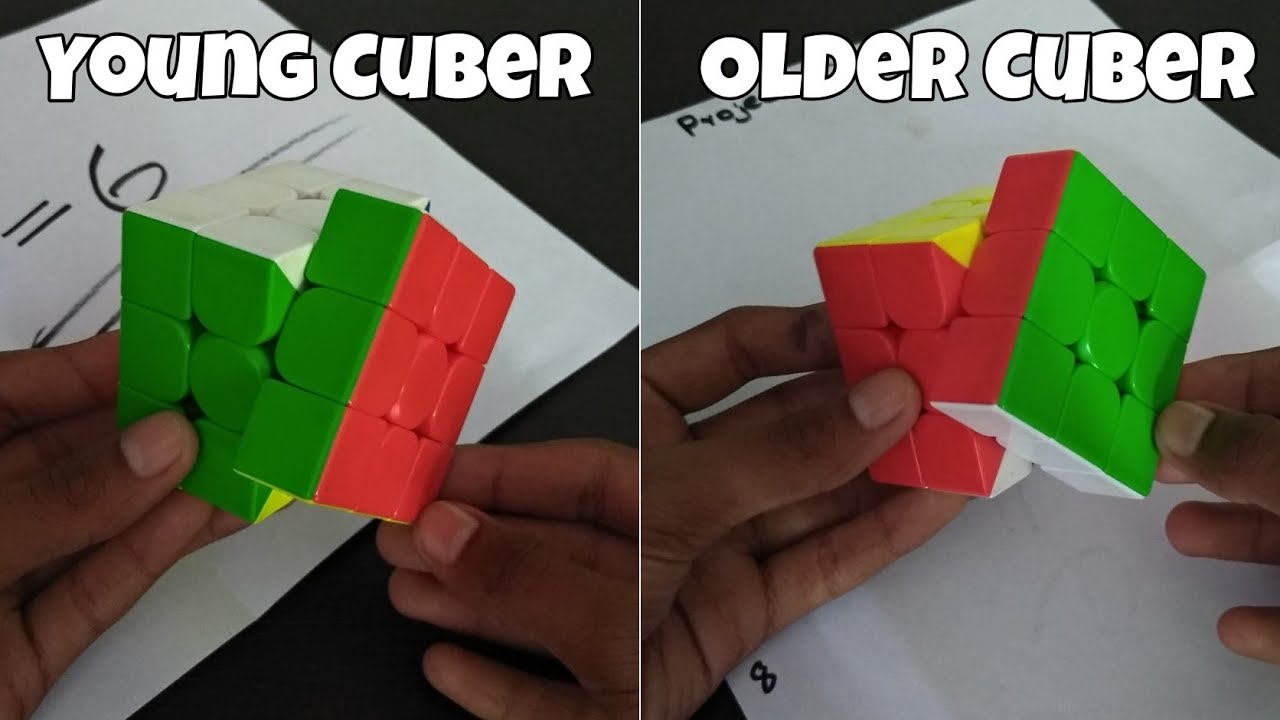 Young Cuber vs Older Cuber - YouTube