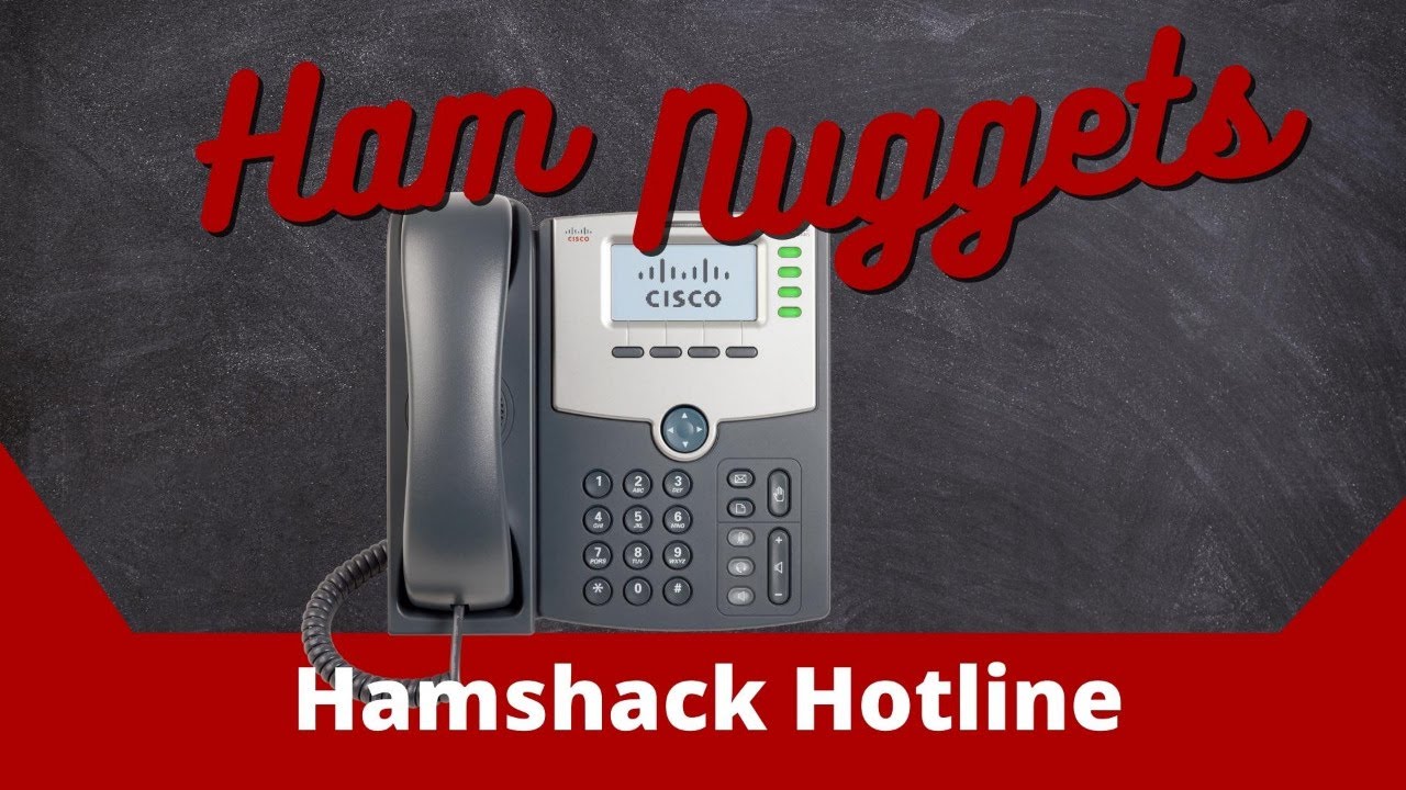 Hamshack Hotline Live Setup - Ham Nuggets 2022-05-09 - YouTube