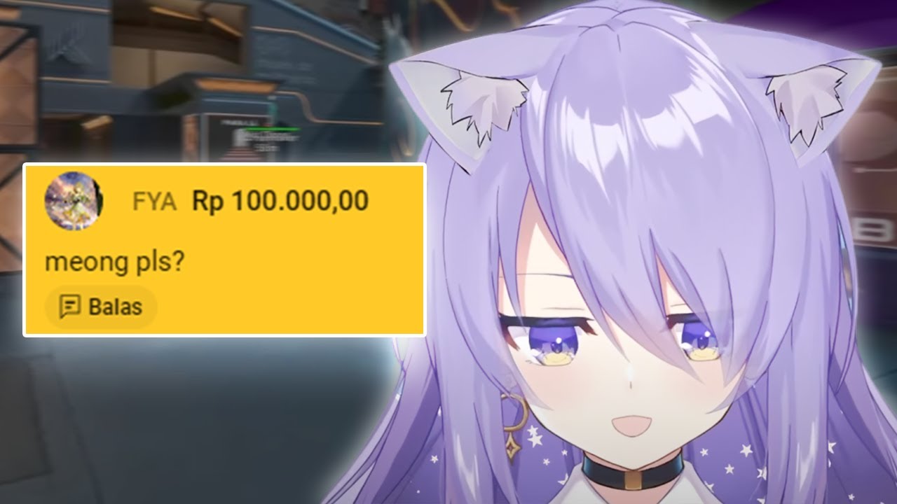 Moona disuruh MEONG sama viewer tapi hasilnya bikin ngakak【Hololive ID ...