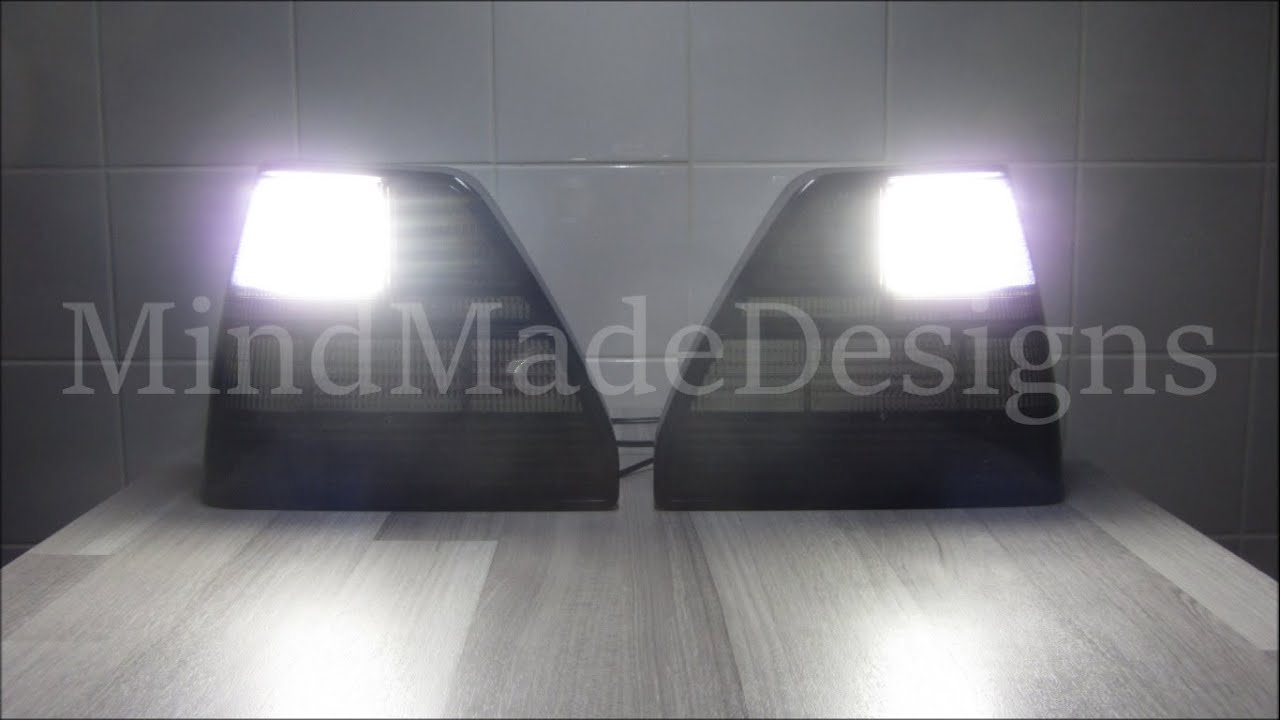 2020 Volkswagen Golf 2 led reverse tail light - YouTube