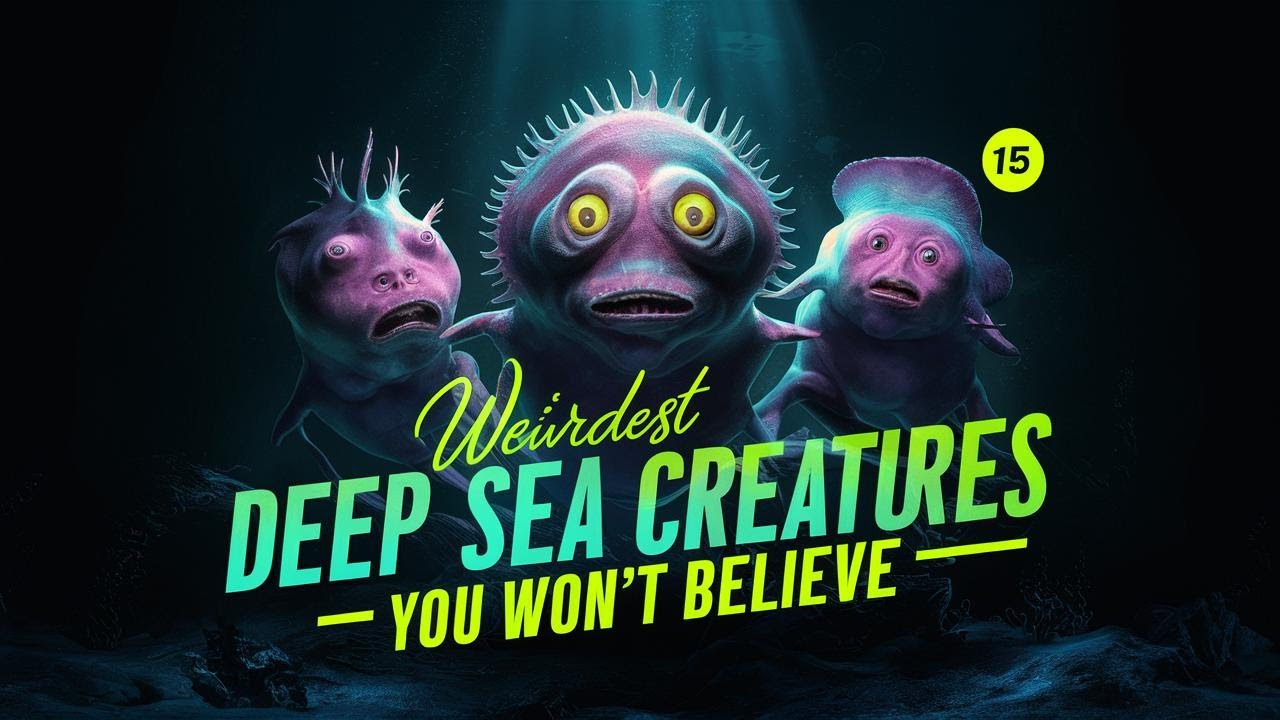 15 WEIRDEST Deep Sea Creatures #7 Will Shock You | Mr. Explorer - YouTube