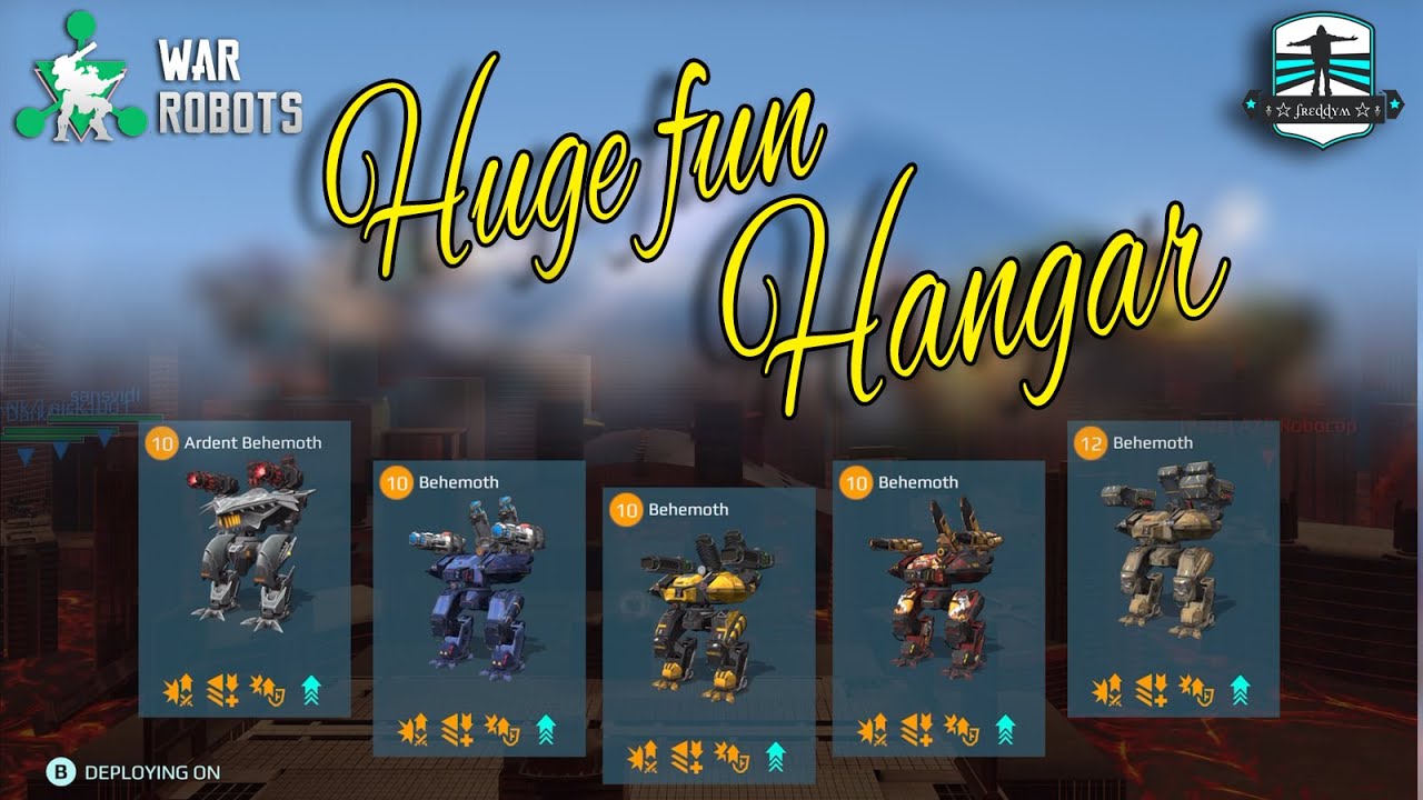 [WR] FUN WITH JUMPING ROBOTS - War Robots New Behemoth Ability Gameplay ...