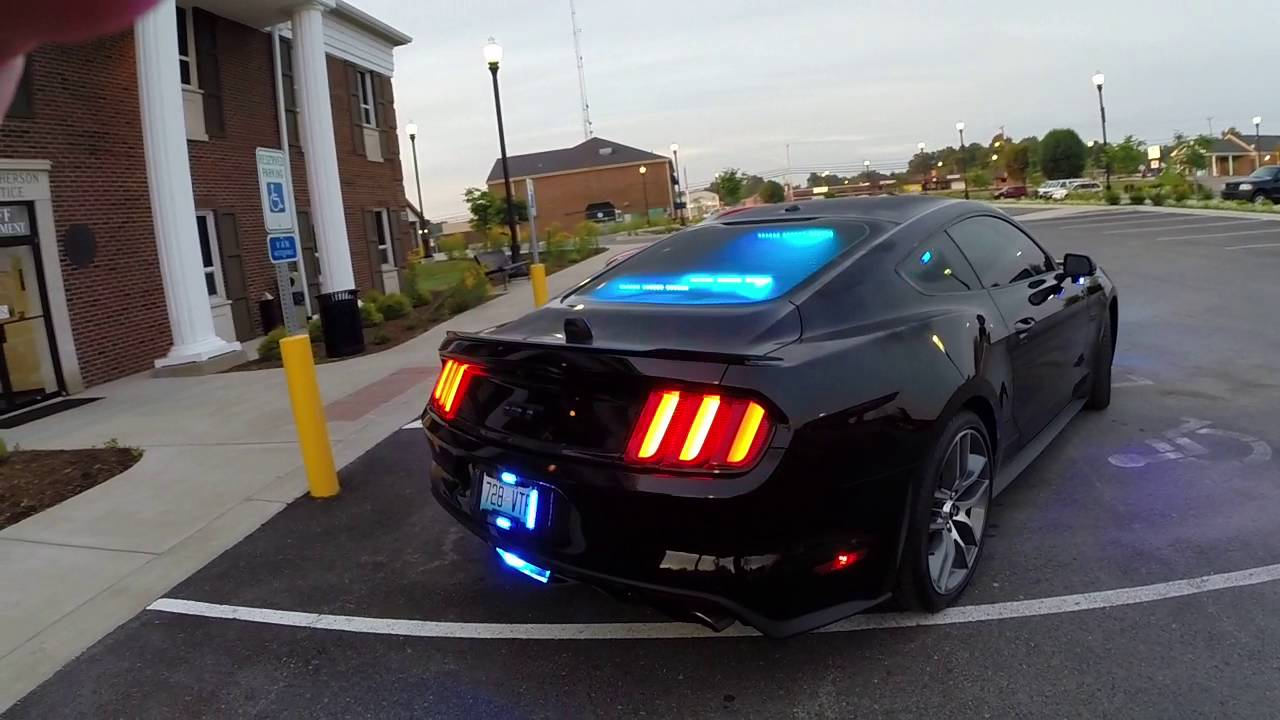 Radcliff Police Mustang - YouTube