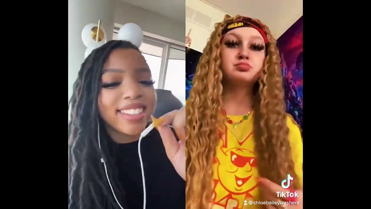 Chloe Bailey teams up with Tiktoker "Britt Barbie" for a "Period Ahh ...