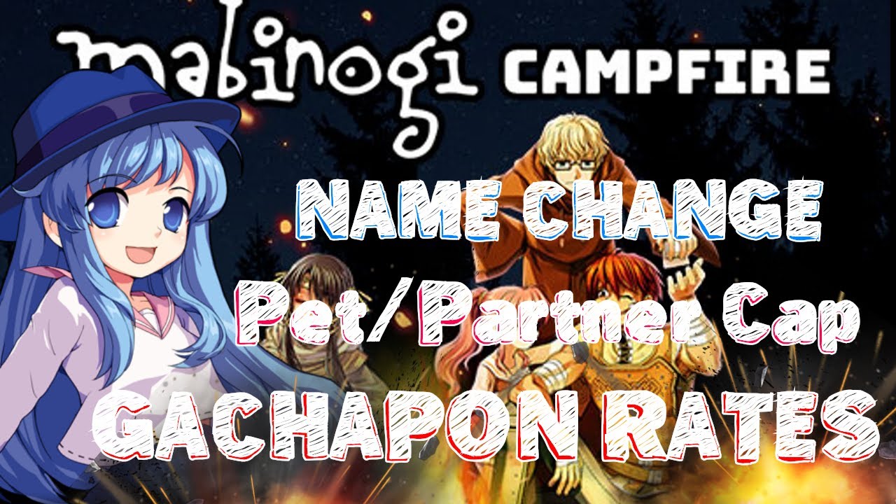 Mabinogi Updates, Gacha rates, Name Change, Book of Memories and More ...