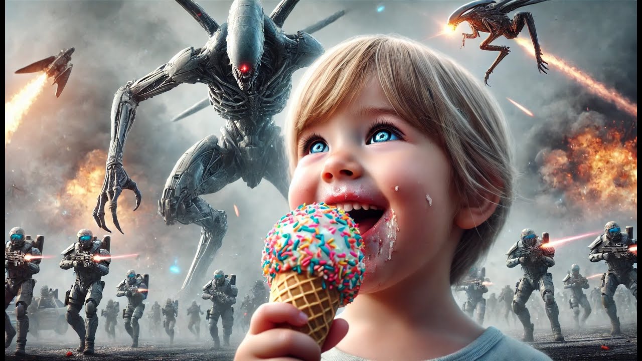 The Day Aliens Destroyed an Ice Cream Shop Full Of Childrens, Humans ...