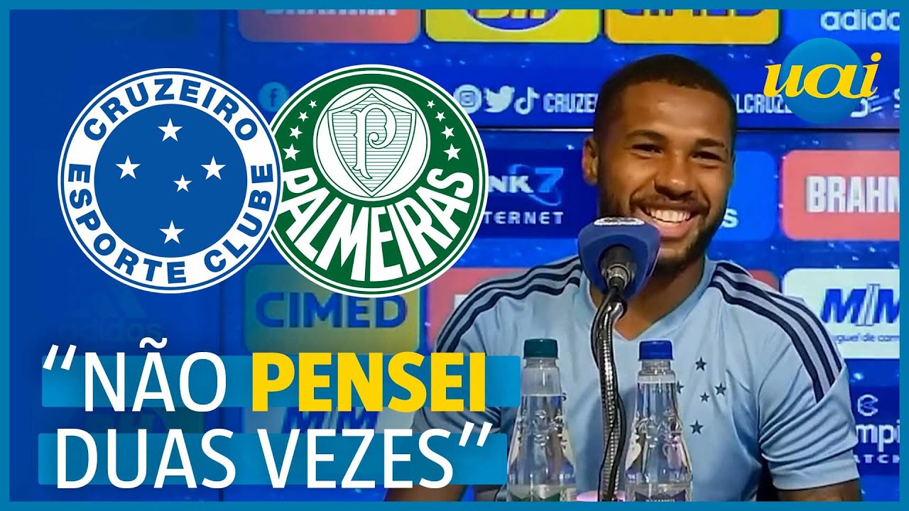 Wesley, ex-atacante do Palmeiras, chega ao Cruzeiro - YouTube