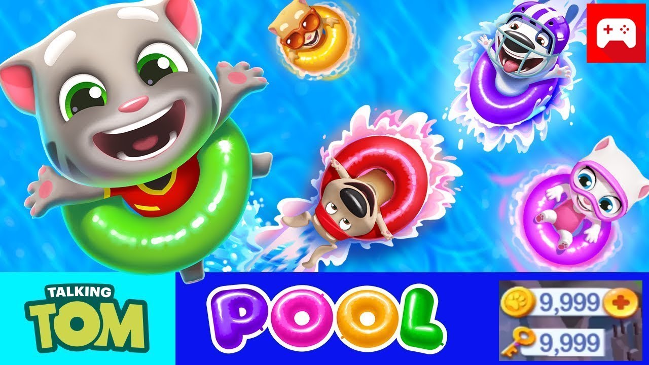 Talking Tom Pool Android Gameplay Walkthrought Part 35 - Talking Tom ...