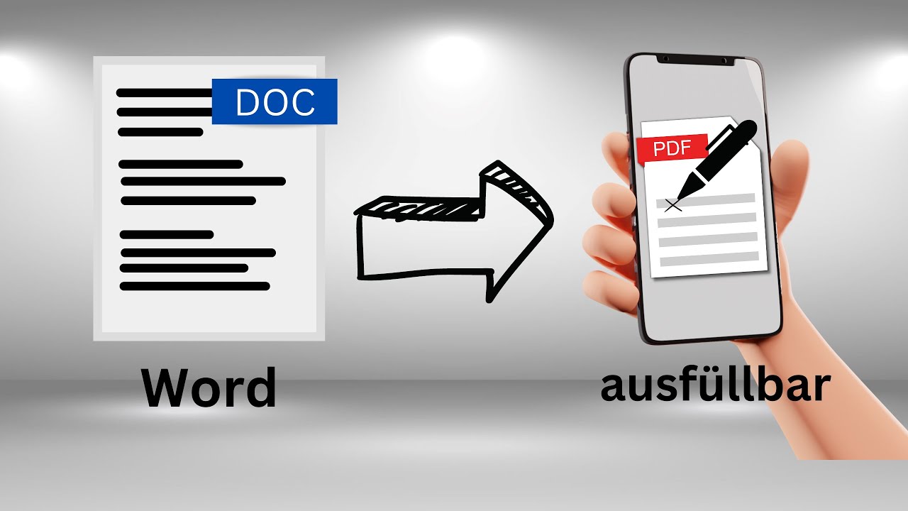 So erstellst du ein ausfüllbares PDF-Formular aus Word: Schritt-für ...
