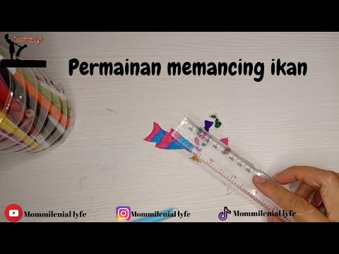 Ide bermain anak "Permainan Memancing Ikan" - YouTube