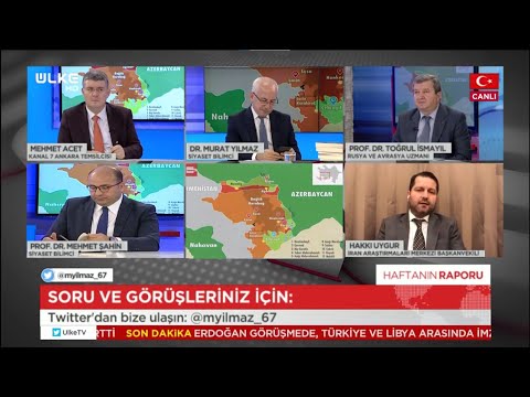 Hakkı Uygur: İran'da halk Türkiye ve Azerbaycan bayraklarıyla sokağa döküldü.