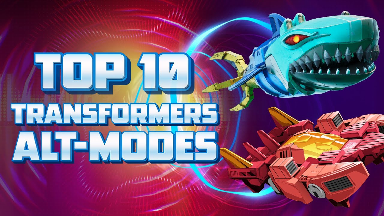 Top 10 Iconic Transformers Alt-Modes | Transformers Official - YouTube